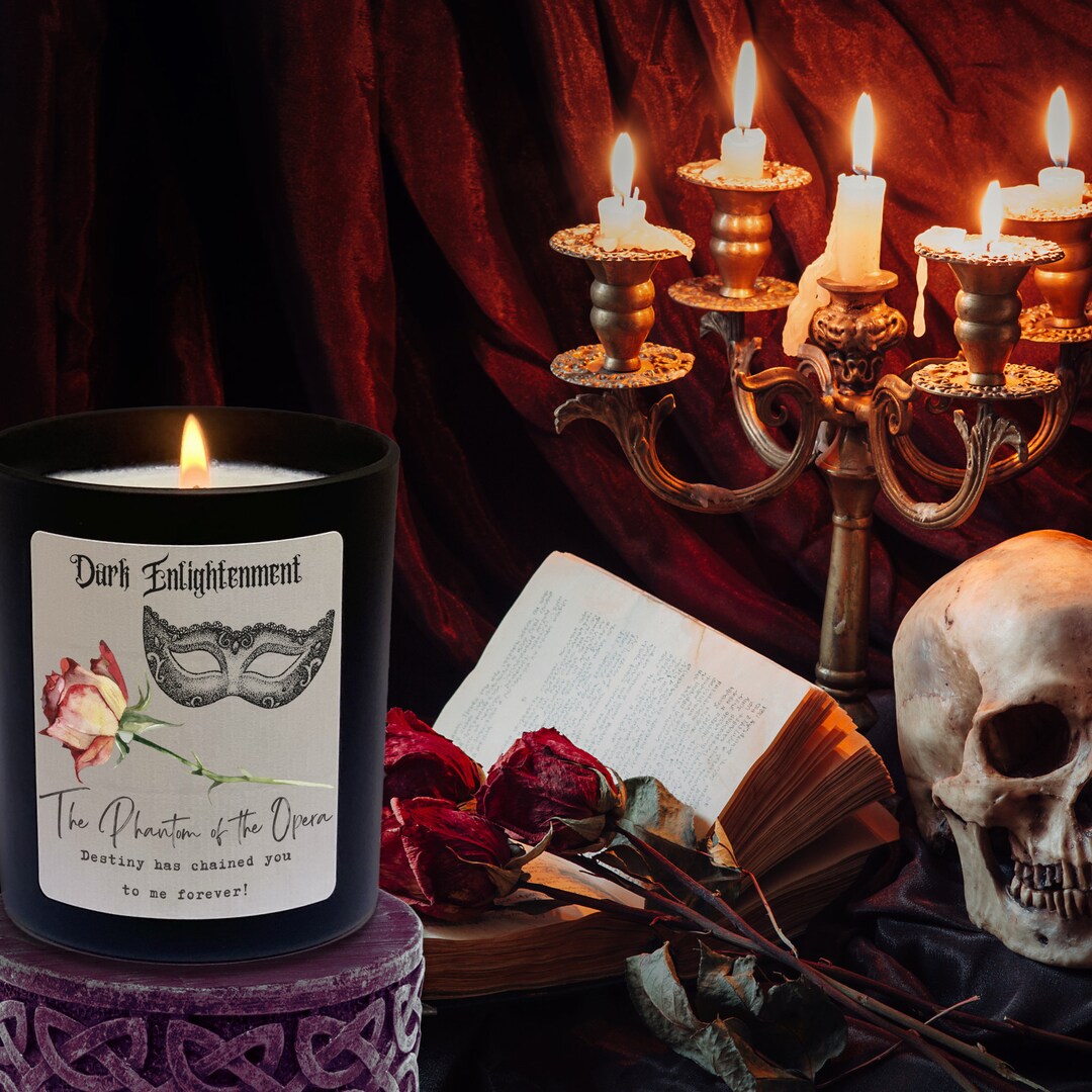 Phantom of the Opera Candle Gift | Romantic Gift for Valentine ...