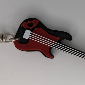 Pete Wentz Inspired Bat Bass Keychain 3D Print - Etsy