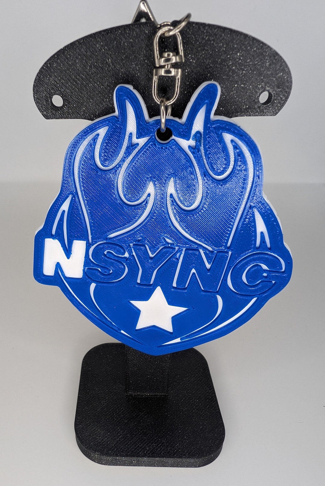 Nsync Flames Logo Keychain 3D Print - Etsy