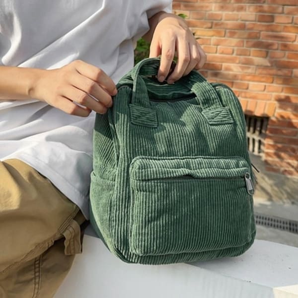 Corduroy Backpack - Etsy