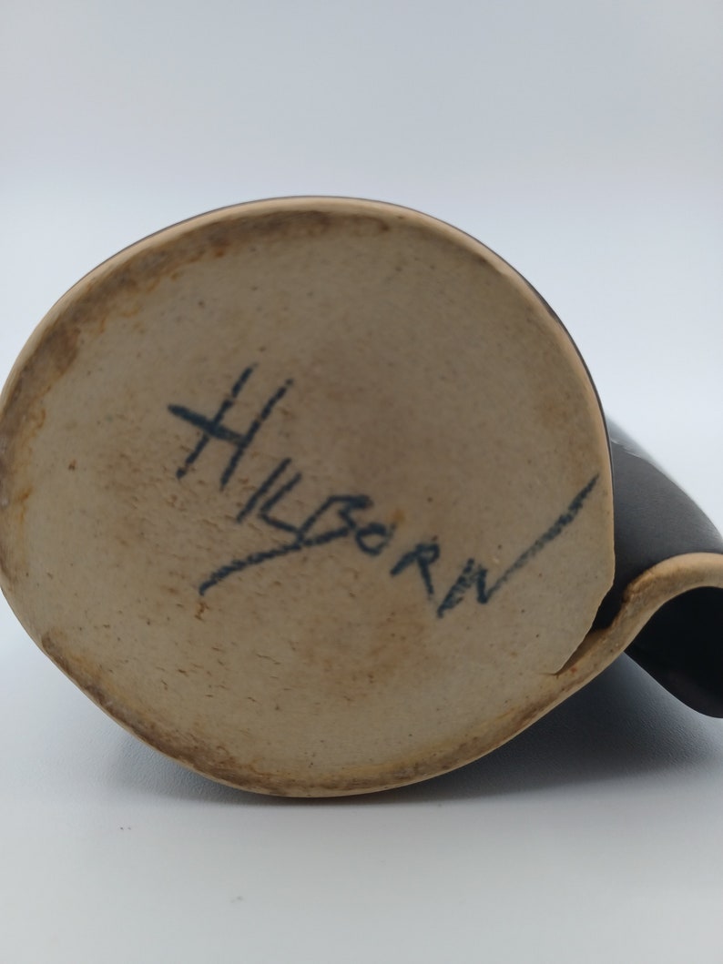 Hilborn Art Deco Slab Rolled Pottery Vase - Etsy