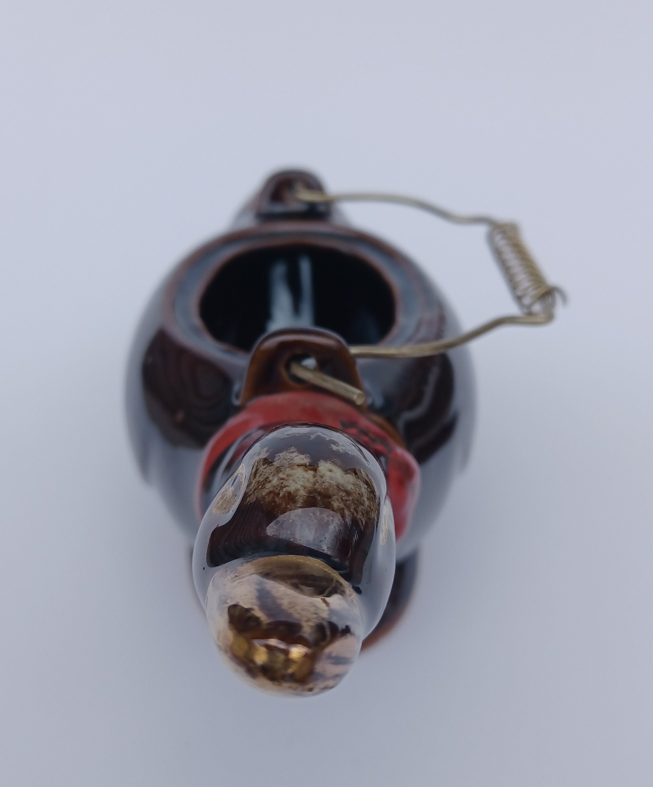 Redware Duck Sugar Pot 1950s Japan - Etsy