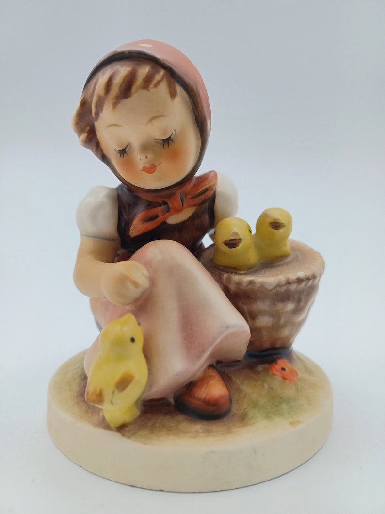 Goebel Hummel "chick Girl" Figurine - Etsy