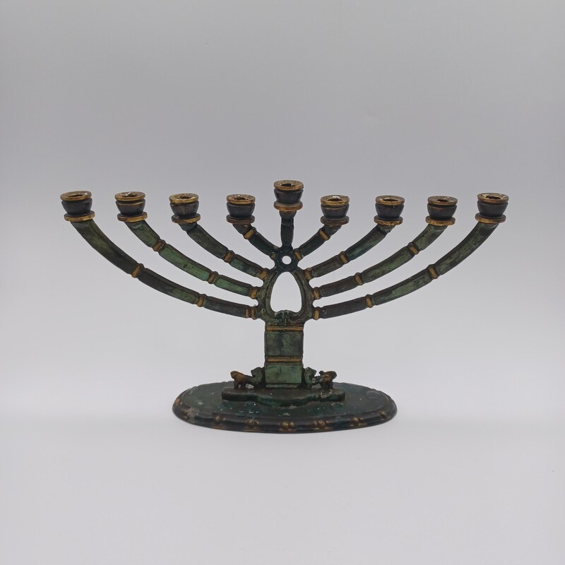 Brass Menorah - Etsy