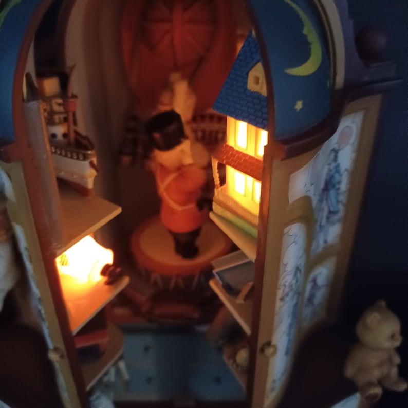 Enesco 1989 the Dream Keeper Animated Music Box - Etsy