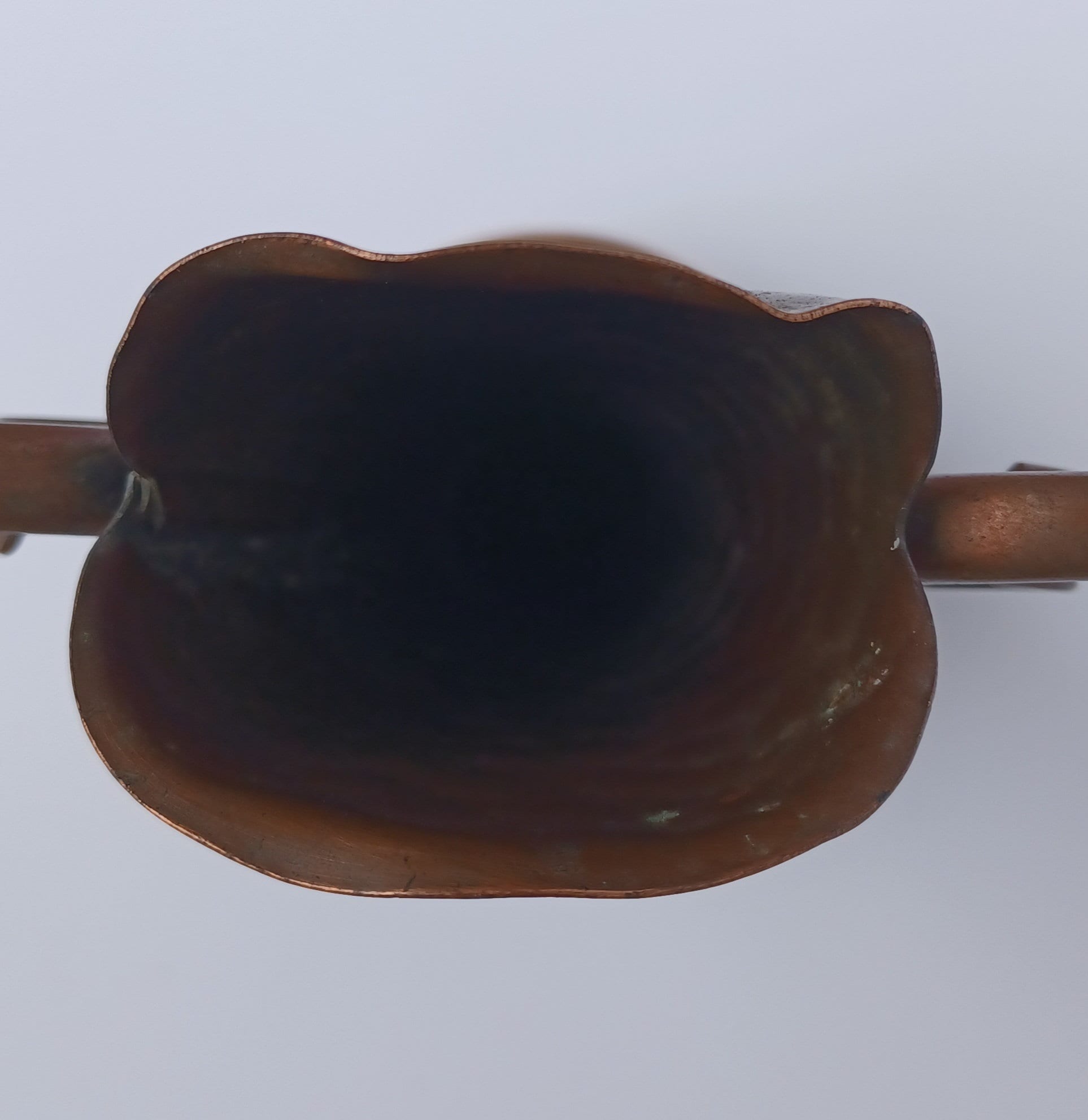 Vintage Gregorian Copper Vase With Scroll Handles - Etsy