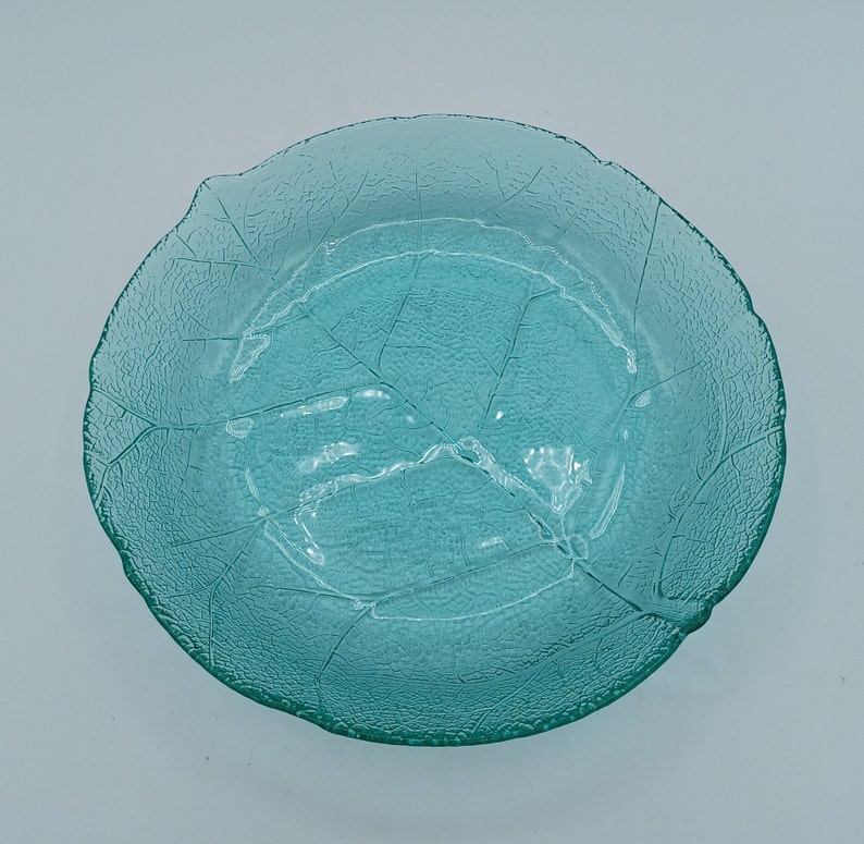 Arcoroc France Turquoise Aspen Leaf Dinnerware - Etsy