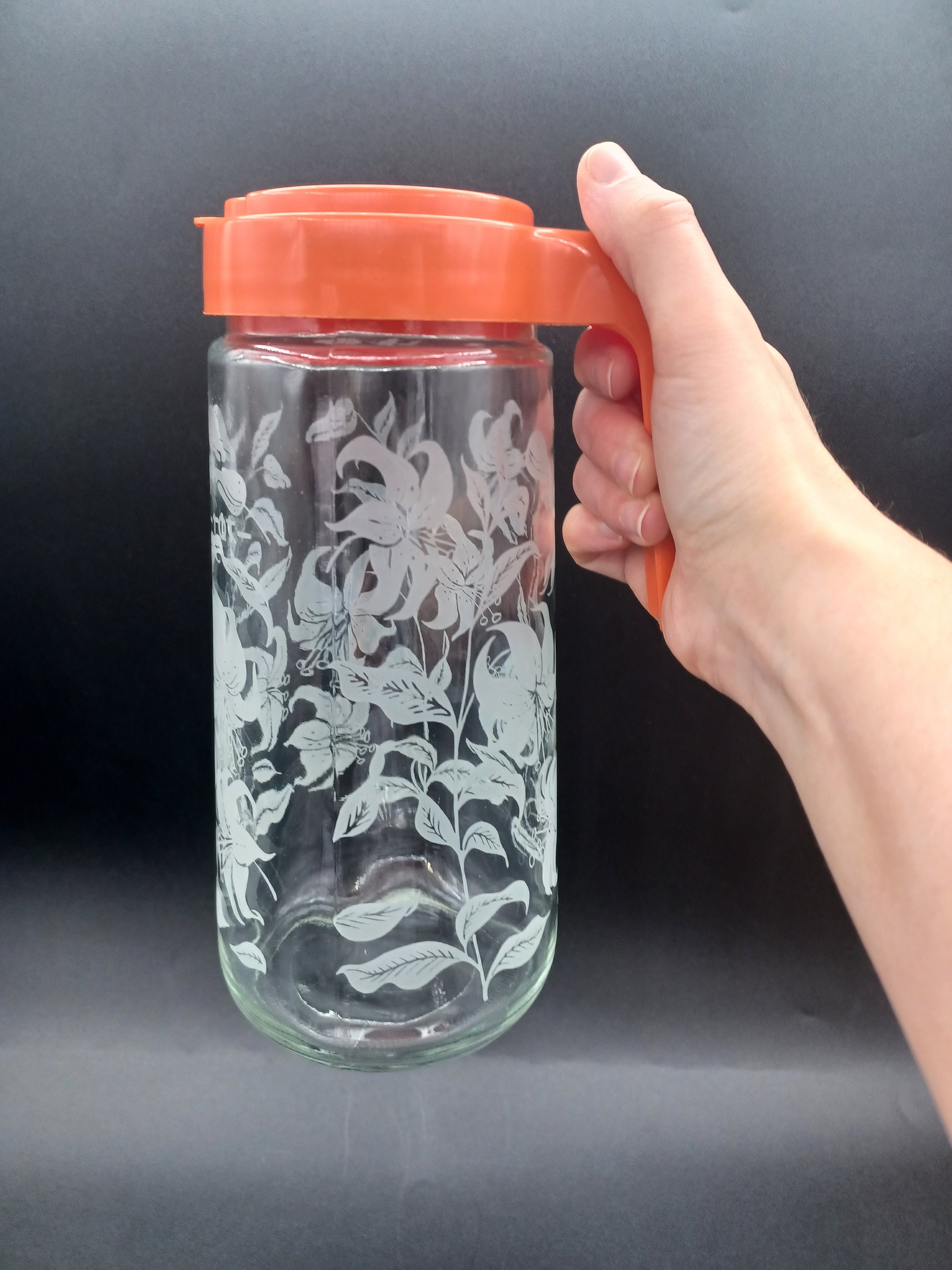 Anchor Hocking Tang Glass Juice Pitcher - Etsy