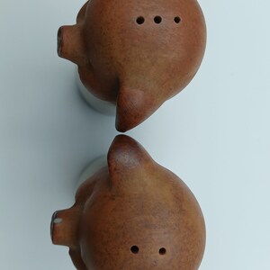 UCTCI Stoneware "happy Pigs" Salt & Pepper Shakers - Etsy