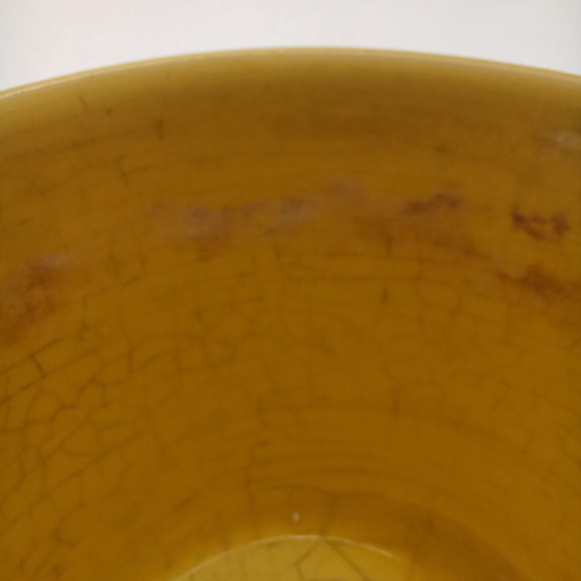 Mccoy Yellow Greek Key and Dot Pottery Planter - Etsy