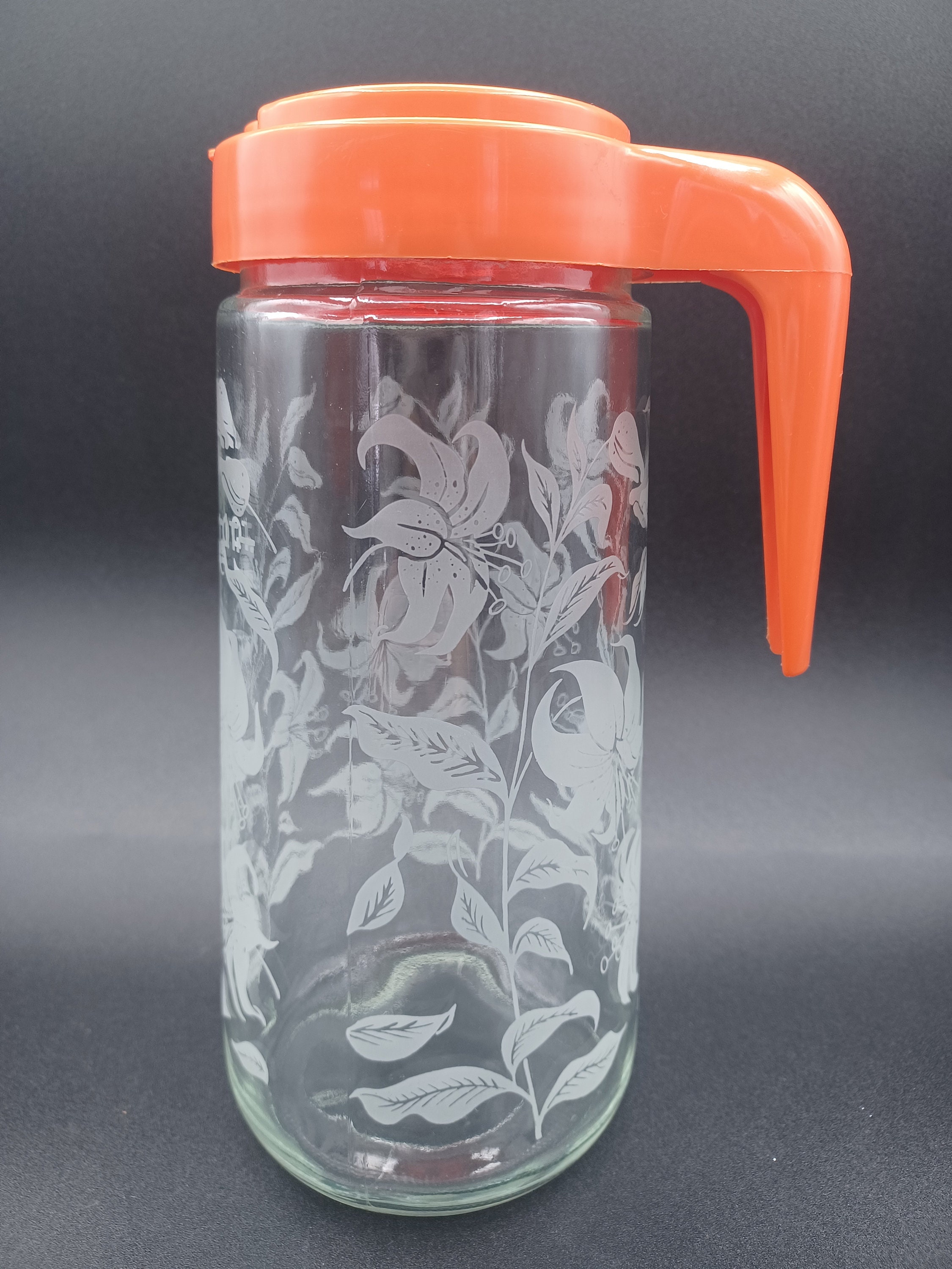 Anchor Hocking Tang Glass Juice Pitcher - Etsy