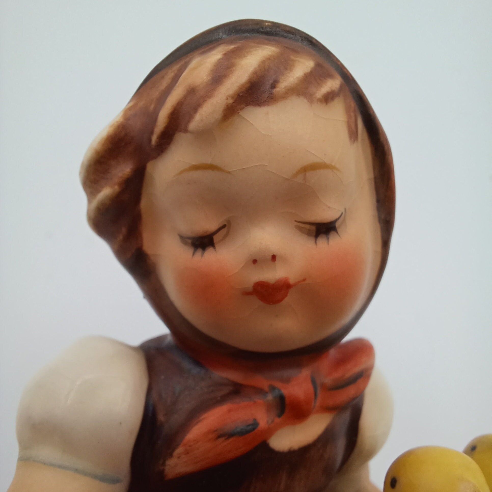 Goebel Hummel chick Girl Figurine - Etsy