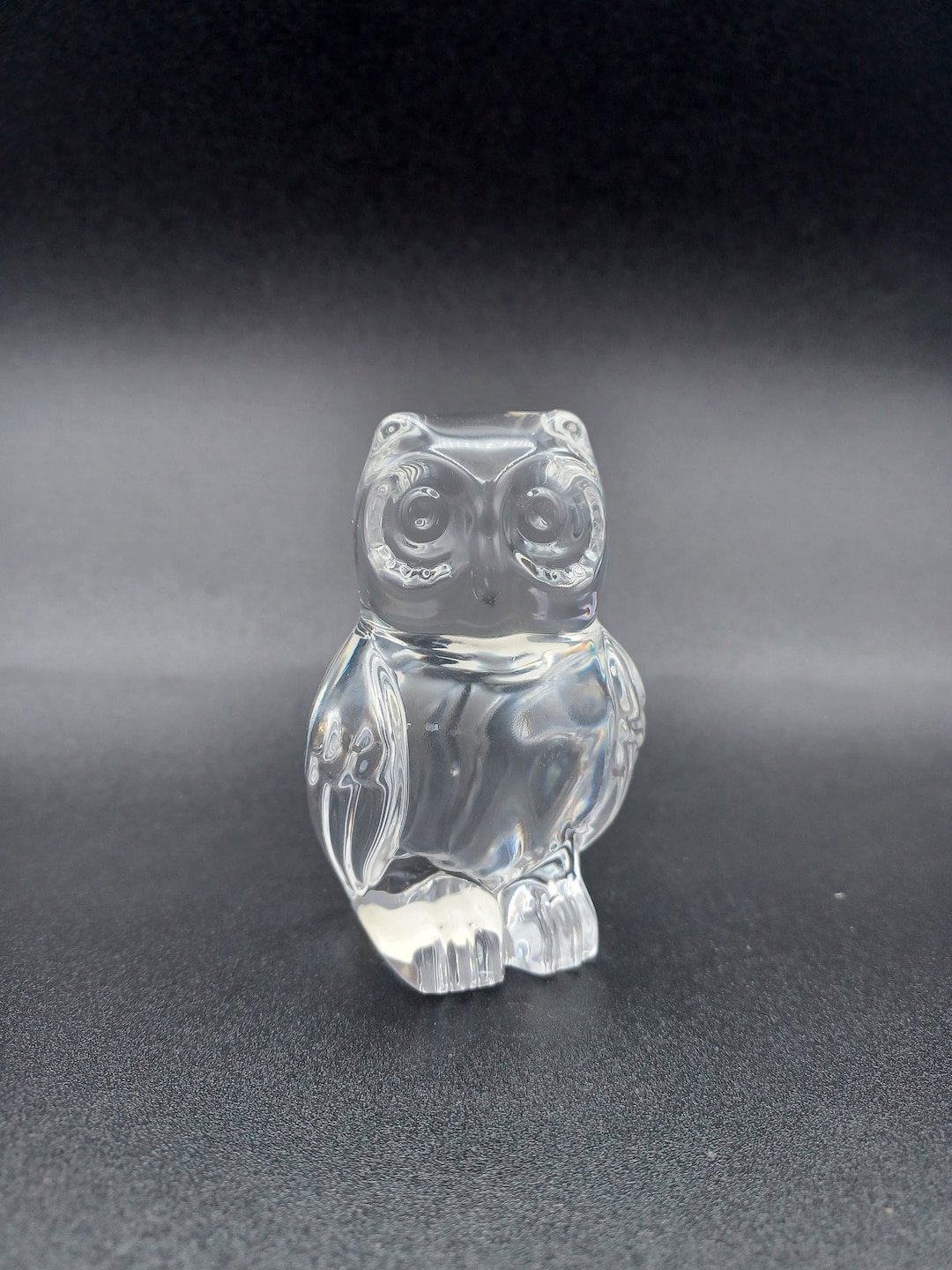 Princess House Lead Crystal Owl Figurine/paperweight - Etsy