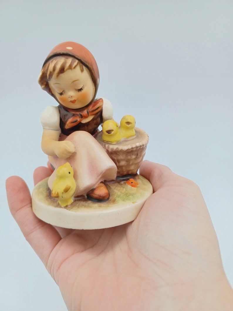 Goebel Hummel chick Girl Figurine - Etsy