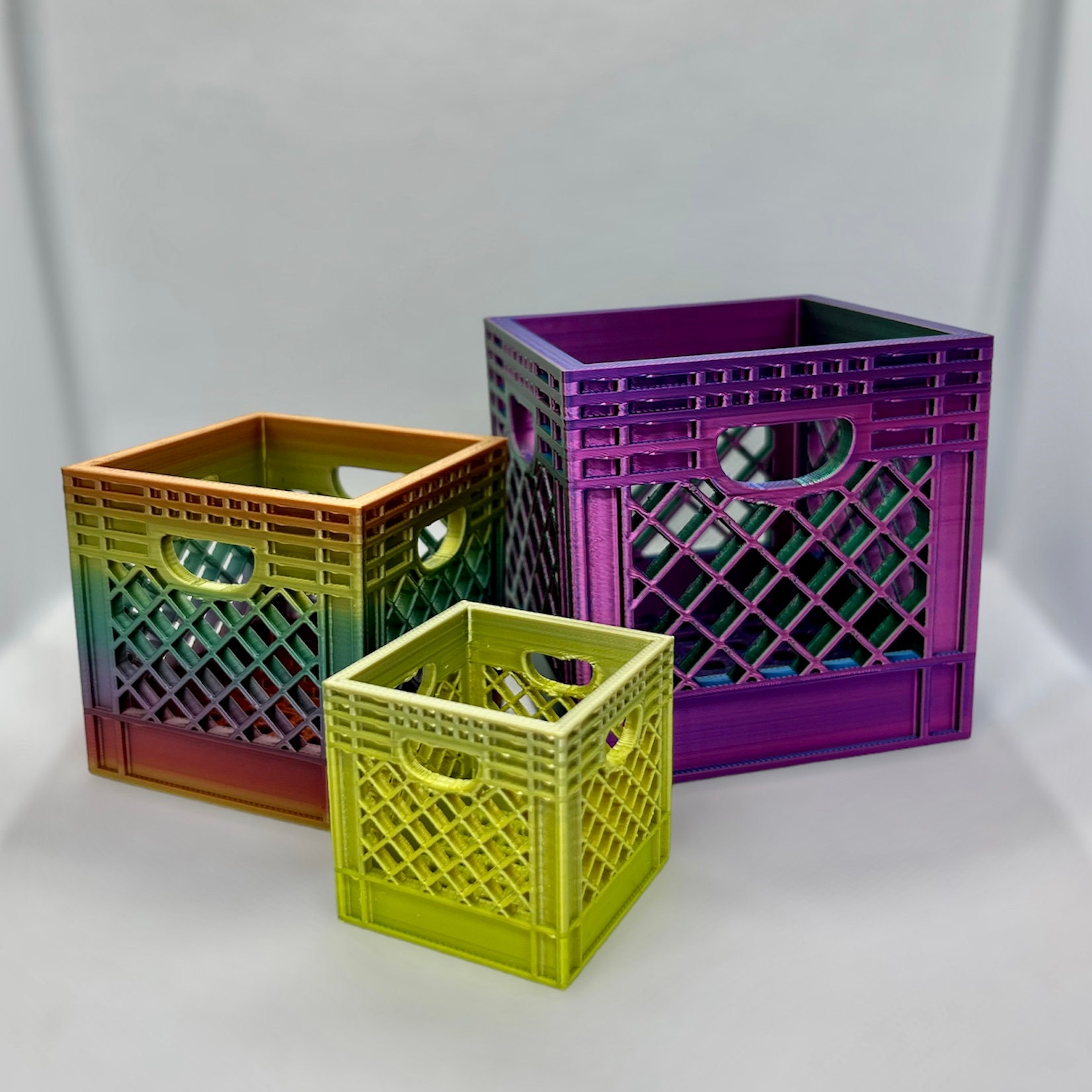 3D Printed Mini Crate/ Mini Brands/ Storage/ Organizer/ Desk - Etsy