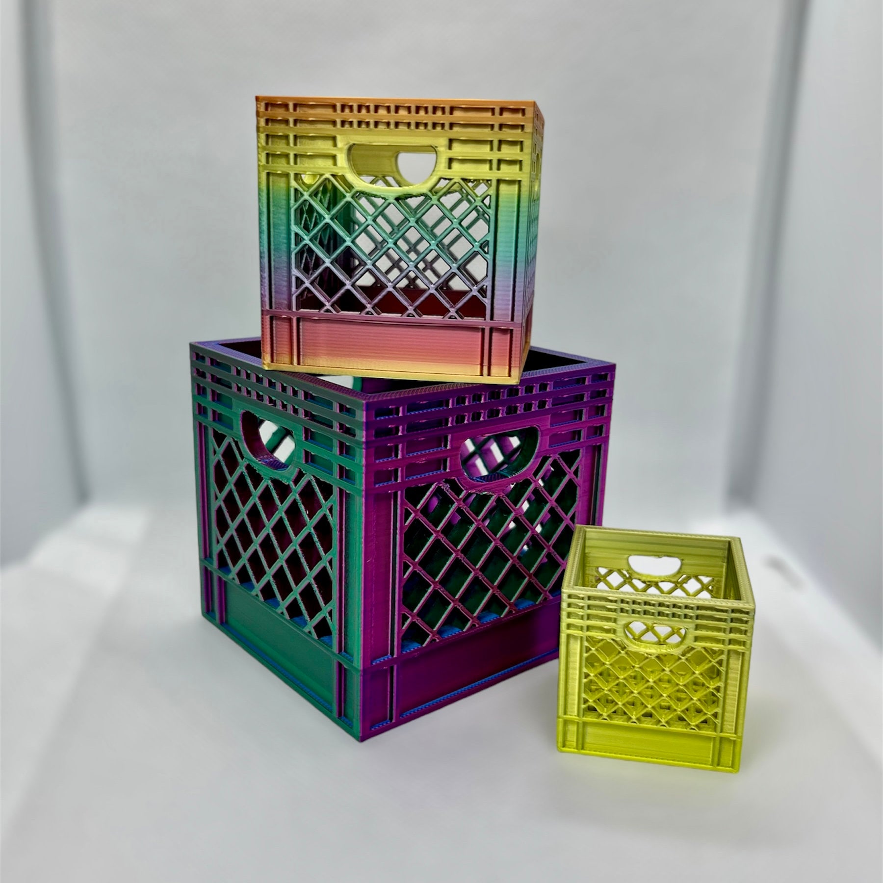 3D Printed Mini Crate/ Mini Brands/ Storage/ Organizer/ Desk - Etsy