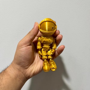 Flexi 3D Printed Astronaut Skeleton | Rainbow Colors | Fun Fidget Toy ...