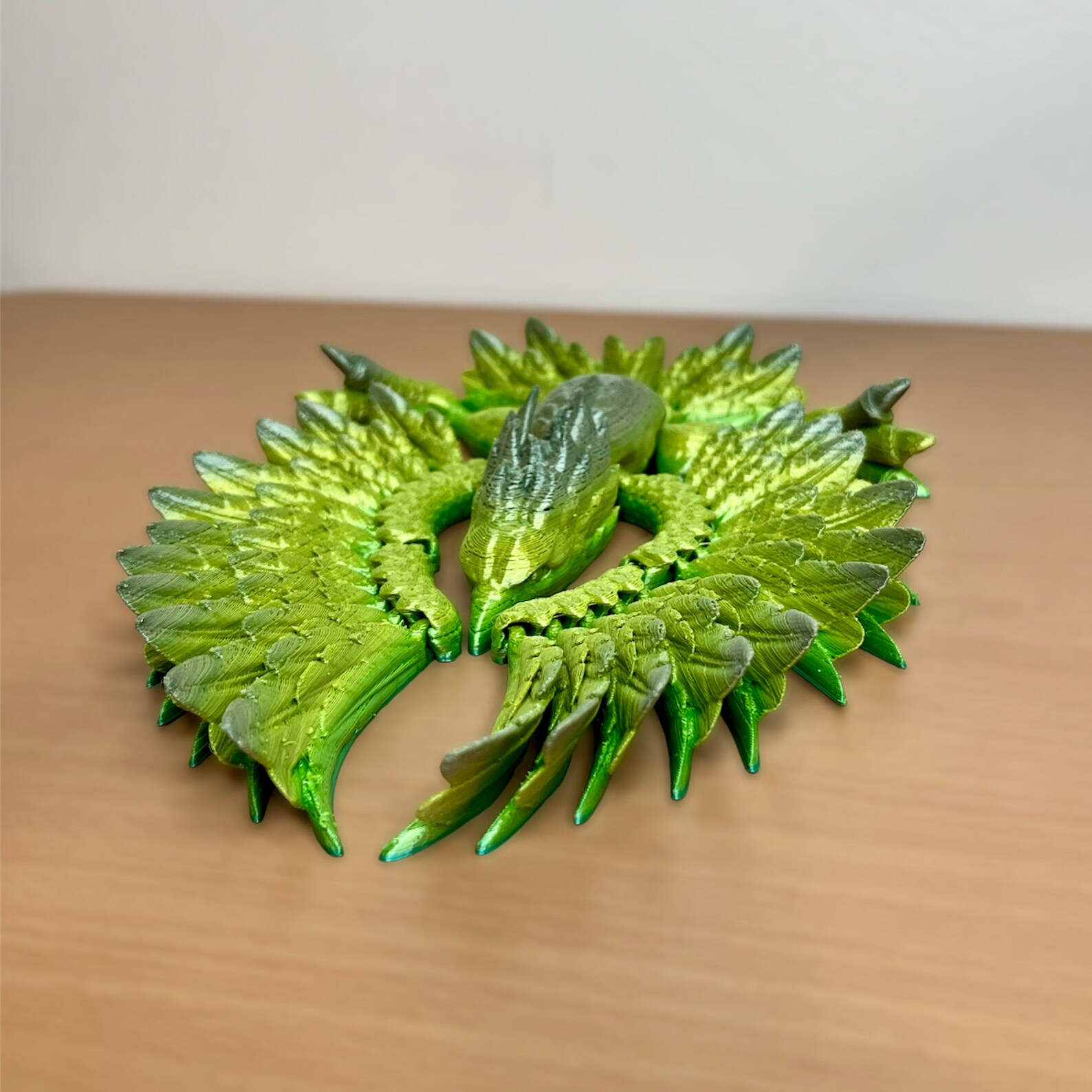 3D Printed Articulated Flexi Phoenix Bird Rainbow Flexi - Etsy