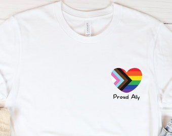 Lgbtq Ally T Shirt - Etsy