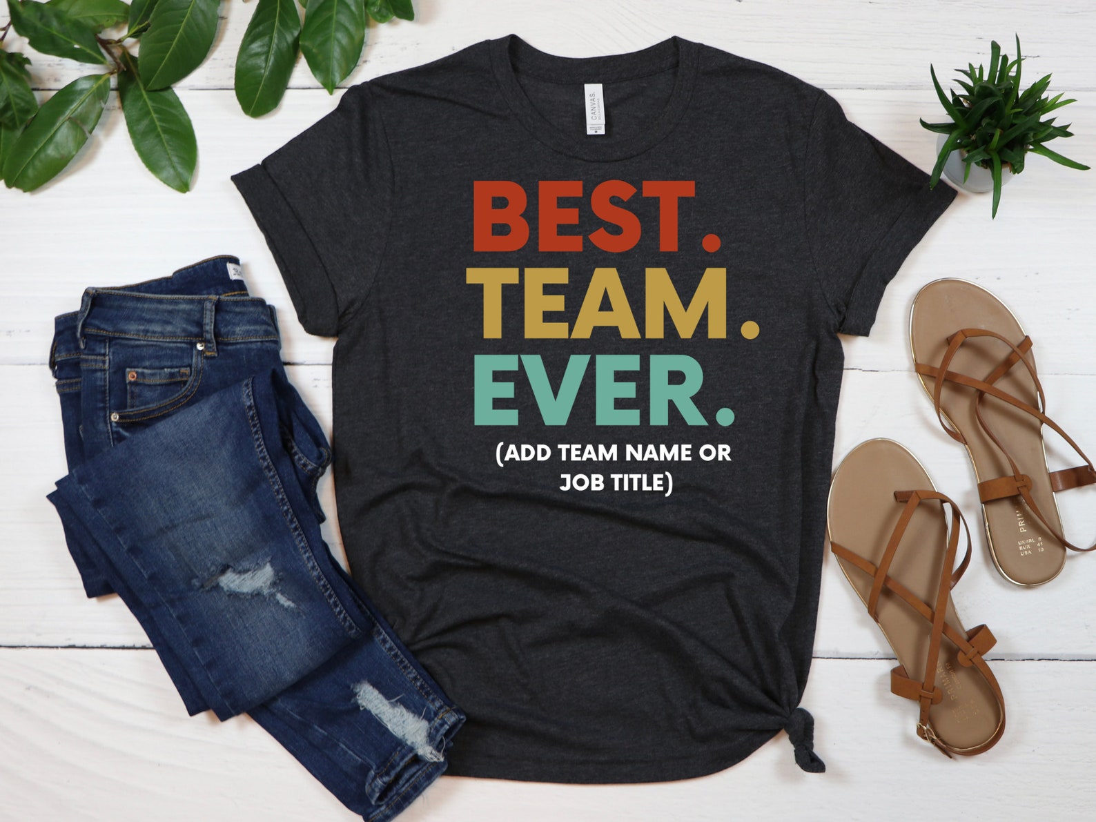 Best Team Ever Shirt,teammate Shirt,staff Appreciation Day,work Team ...