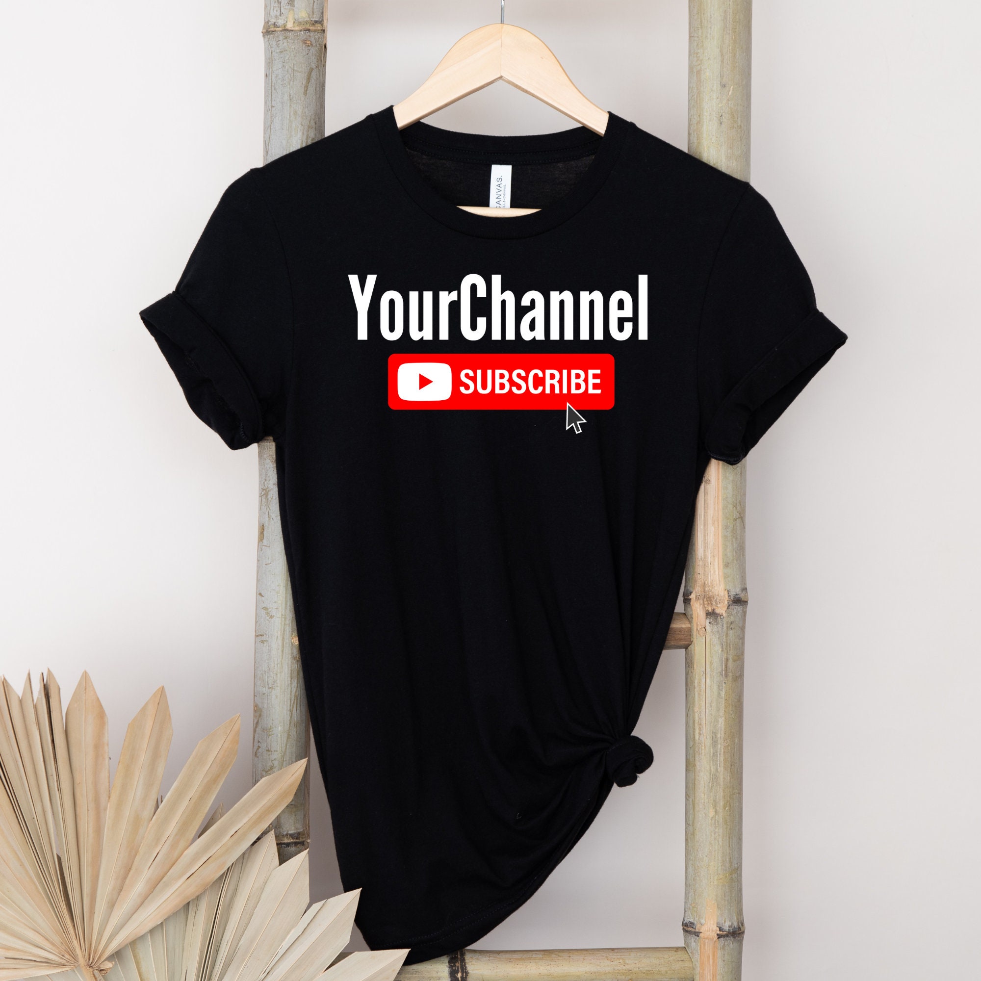 Custom Youtube Subscribe Yourchannel Shirt, Your Channel Shirt ...