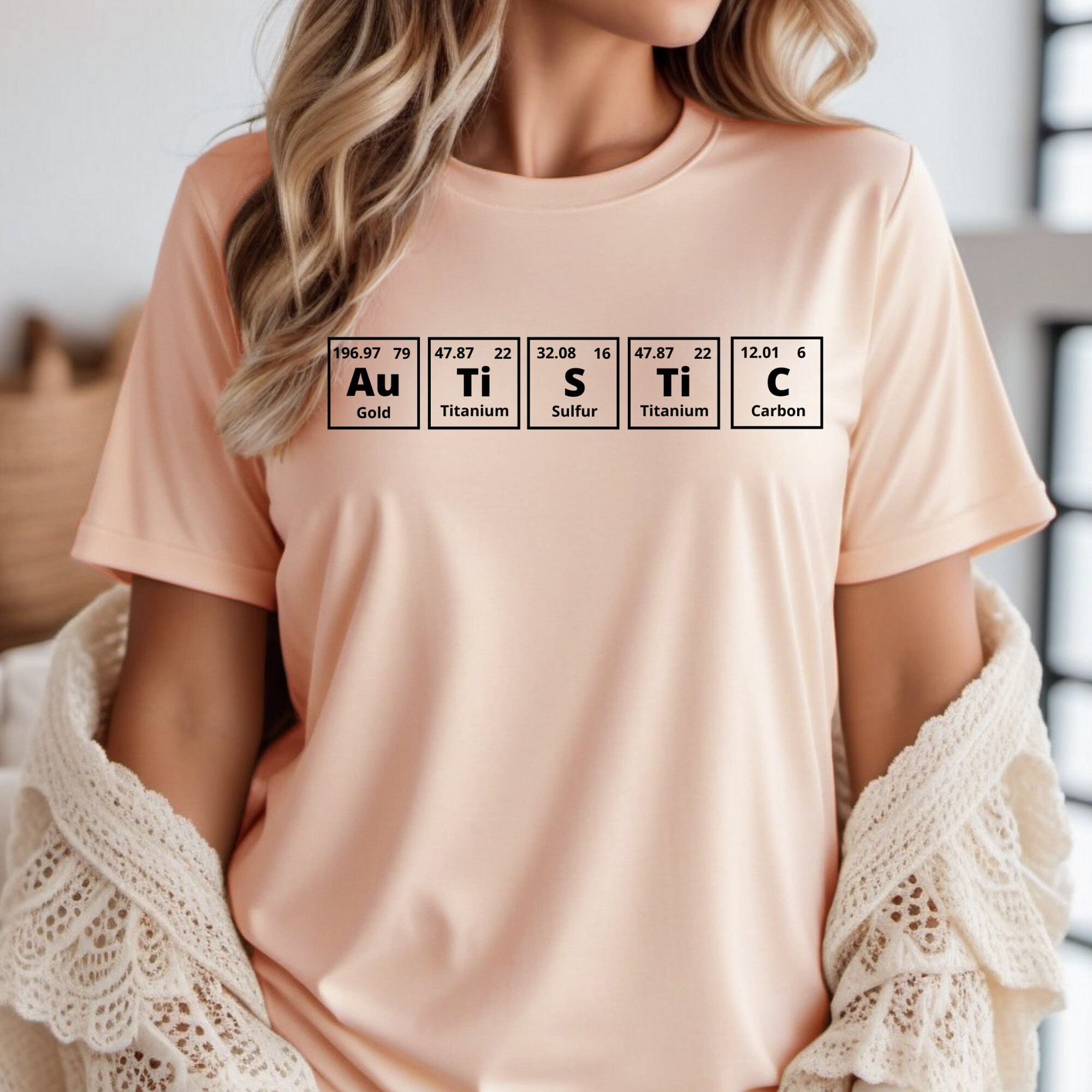 Autism Shirt, Autistic Periodic Table Sweatshirt, Neurodiversity ...