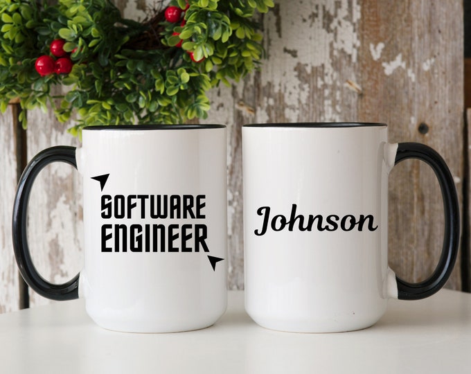 Gift for Software Engineer, Funny Software Engineer Mug, Software ...