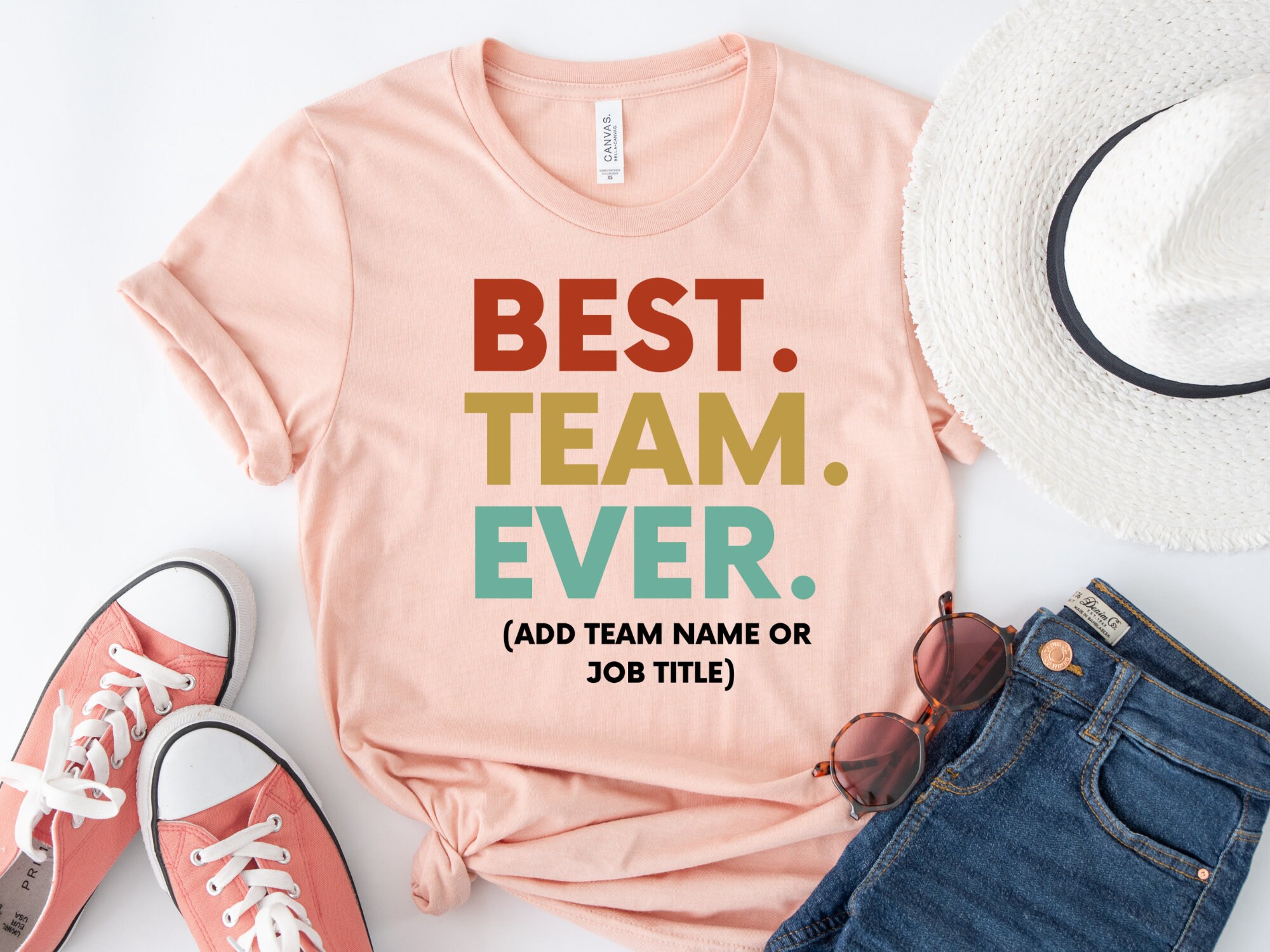 Best Team Ever Shirt,teammate Shirt,staff Appreciation Day,work Team ...
