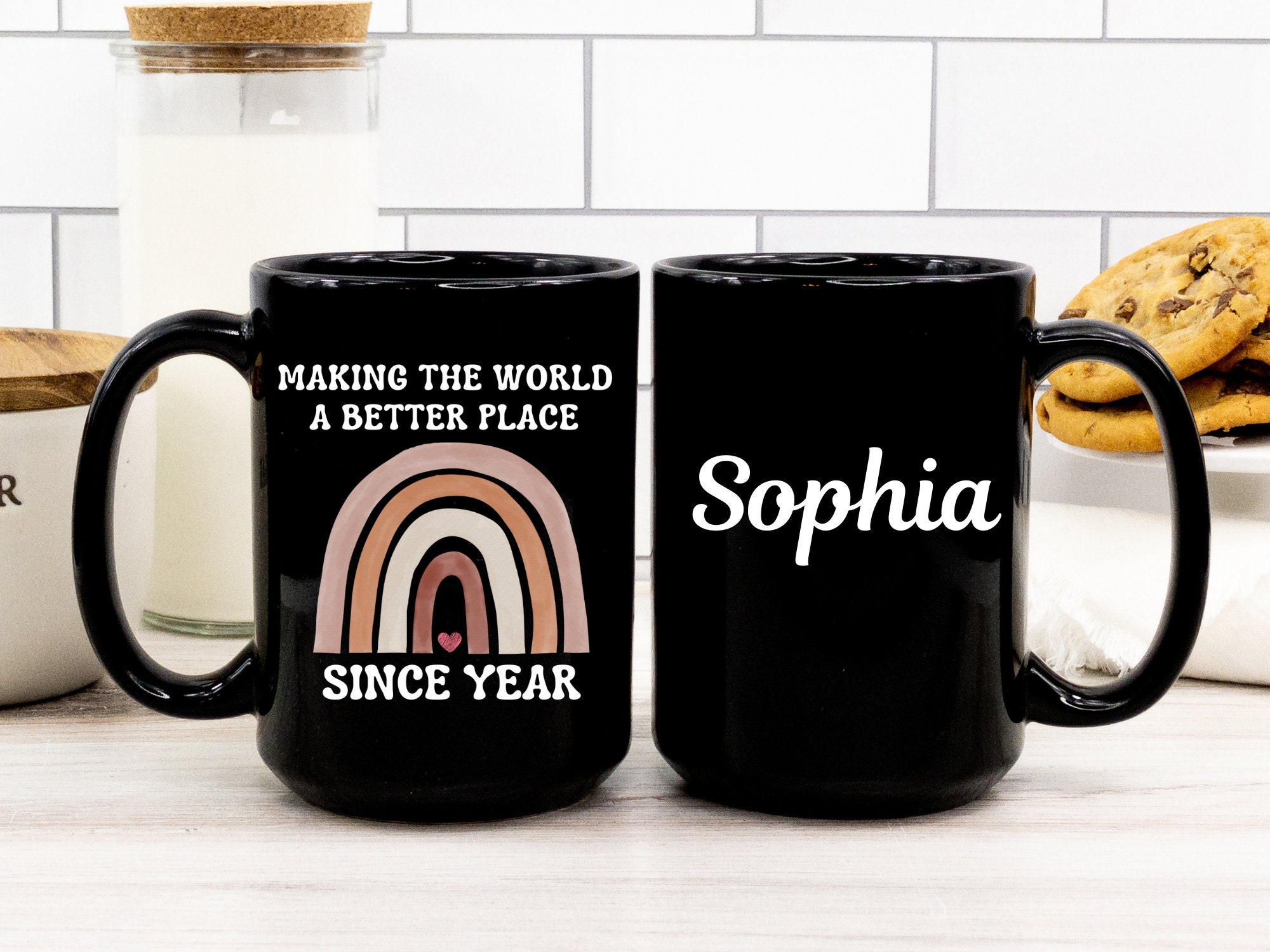 Birthday Mug Gift, Personalised Birthday Mug, Custom Name Birthday Mug ...