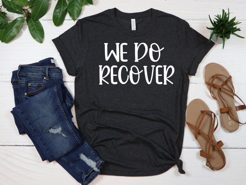 We Do Recover Shirt Narcotics Anonymous Alcoholics - Etsy