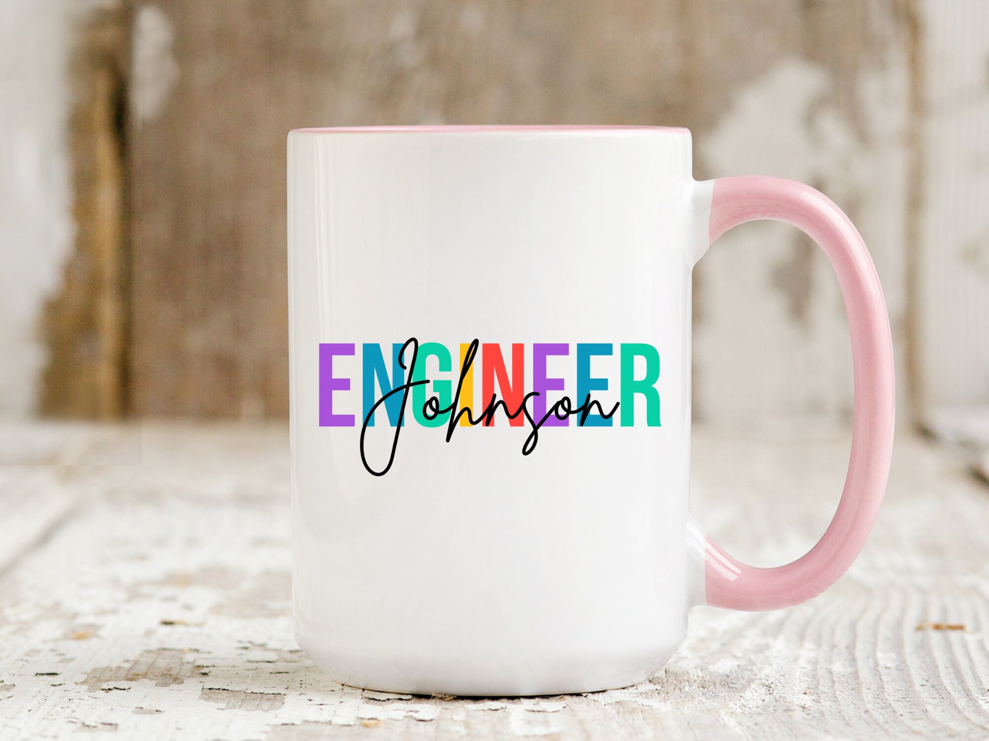 Engineering Mug, Personalized Engineering Gift, Engineer Coffee Mug ...