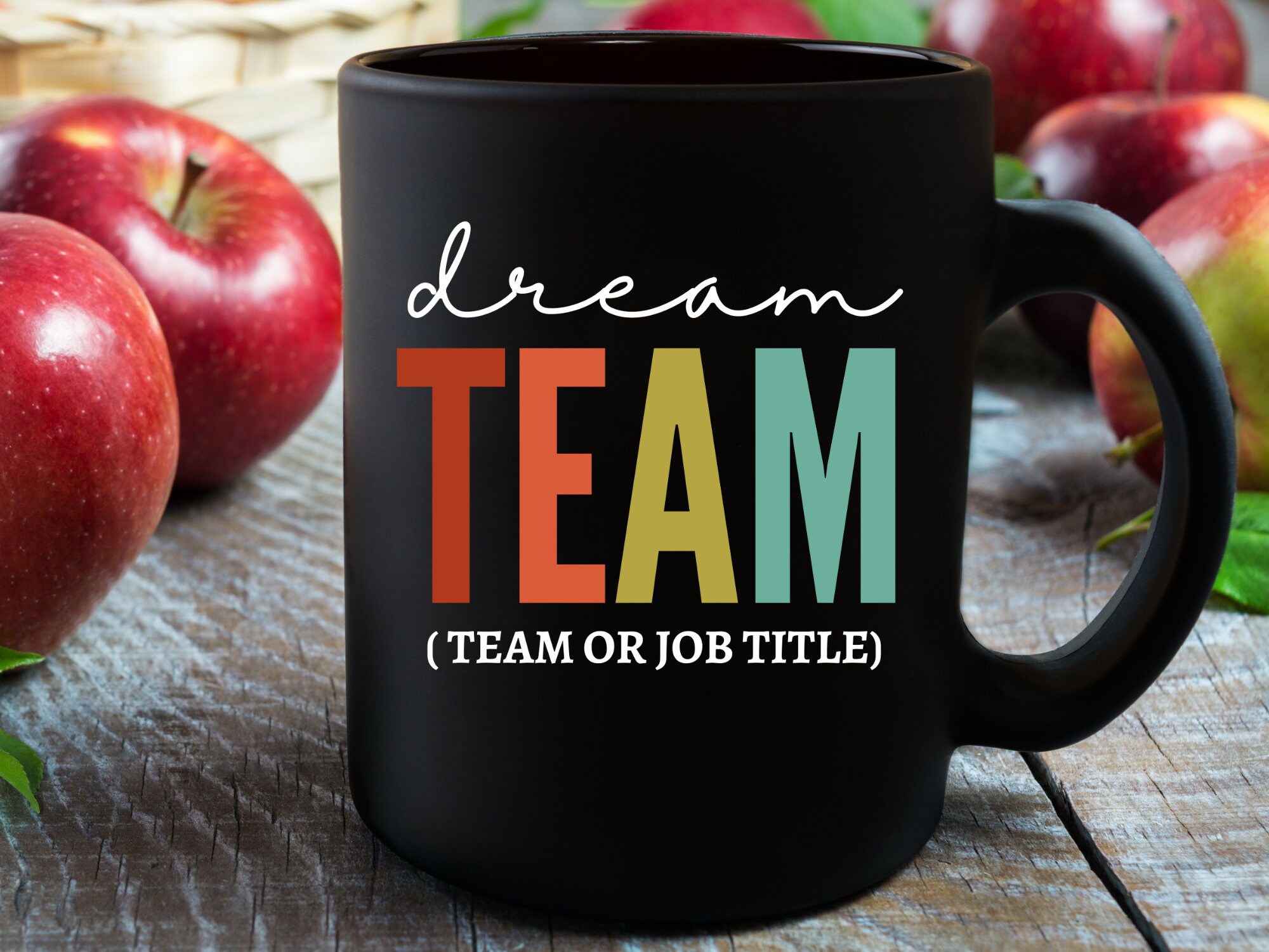 Dream Team Mug,personalized Mug,best Team Ever,appreciation Gift ...
