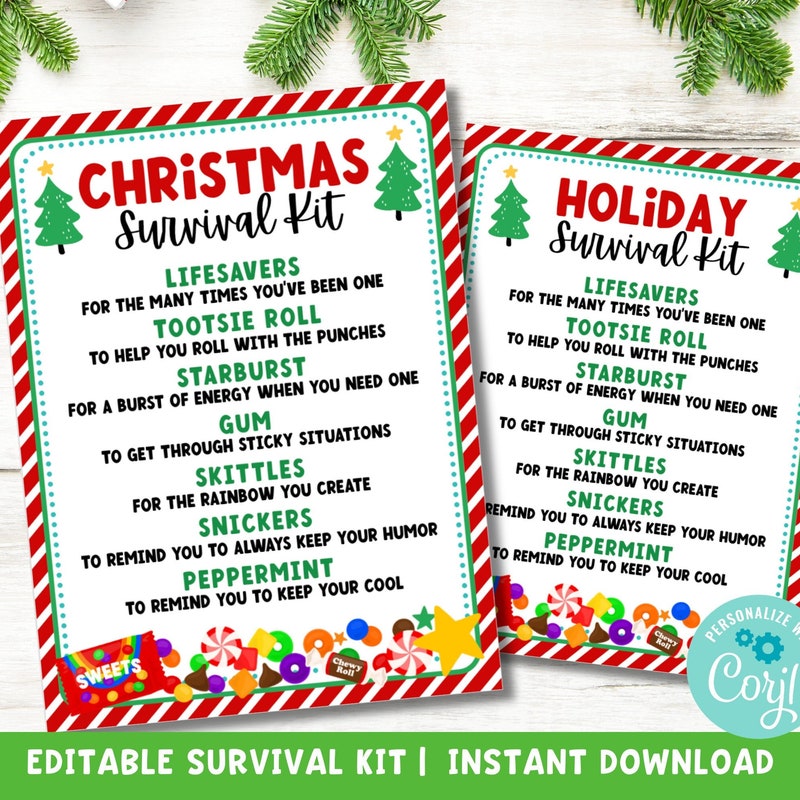 Team Survival Kit Funny - Etsy