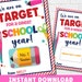 Back to School Teacher Gift Card Holder Printable Teacher School ...
