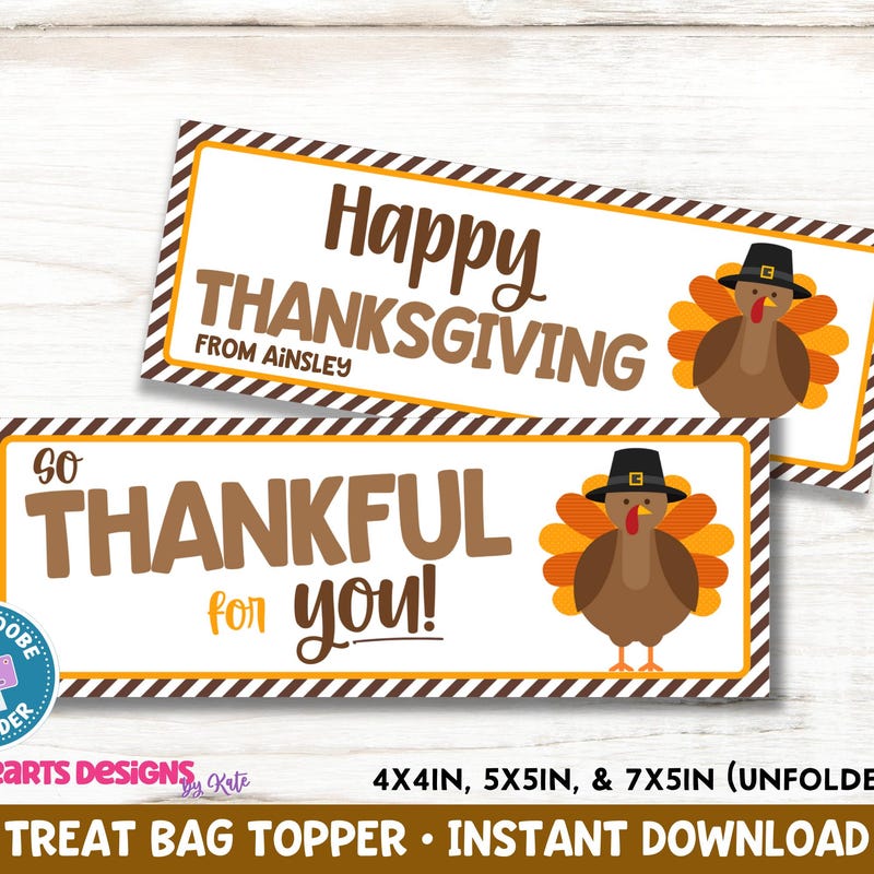 Goodie Bag Topper - Etsy