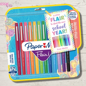 Back to School Teacher Gift Tag | First Day of School Printable | Flair ...