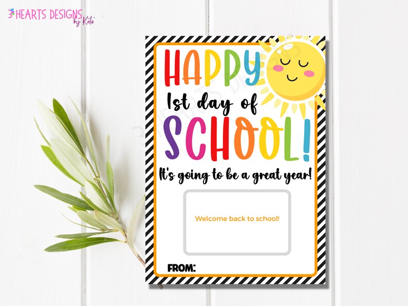 Back to School Teacher Gift Card Holder First Day of School - Etsy
