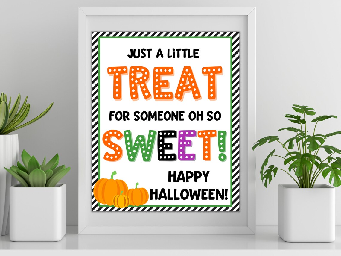 Employee Appreciation Sign Halloween Teacher Printable - Etsy