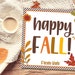 Happy Fall Gift Tags Printable Cookie Tags Thanksgiving Tags First Day ...