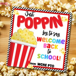 First Day of School Gift Tag Printable | Welcome Back to School ...