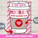 Coffee Gift Card Holder Teacher Valentine Printable Sip Sip Hooray ...