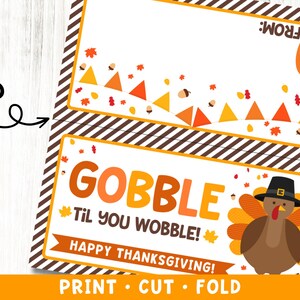 Fall Goodie Bag Toppers | Thanksgiving Treat Tags | Digital Cookie ...