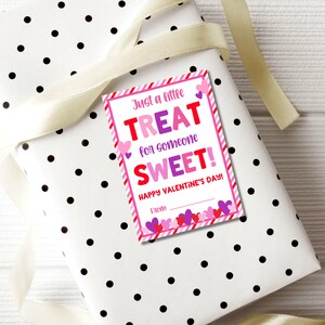 Valentines Day Gift Tags | Printable Cookie Tag | Teacher Appreciation ...