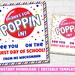 Back to School Lollipop Tag Printable Thanks for Popping in Meet the ...
