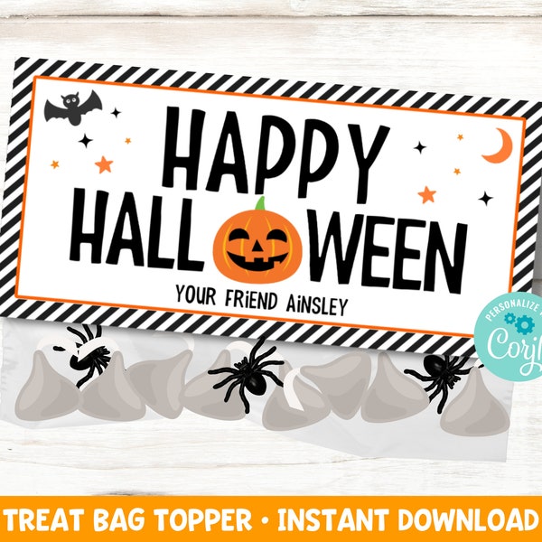 Halloween Treat Bags - Etsy