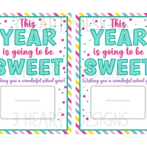 Back to School Gift Card Holder Printable | First Day of School Teacher ...