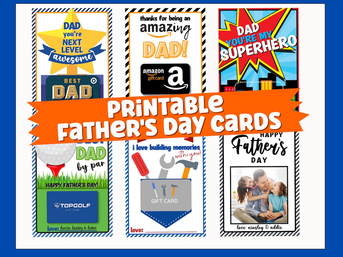 Printable Fathers Day Card All About Dad Card From Kid Kid - Etsy