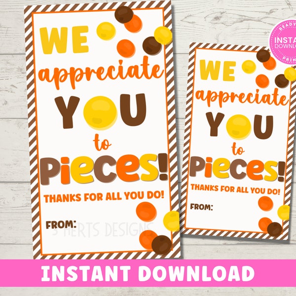 Reeses Thank You - Etsy