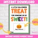 Halloween Gift Card Holder Printable Halloween Treat for - Etsy