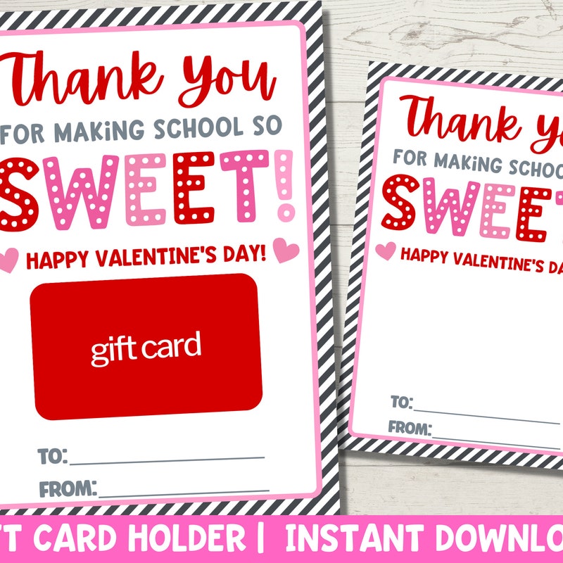 Teacher Valentines - Etsy